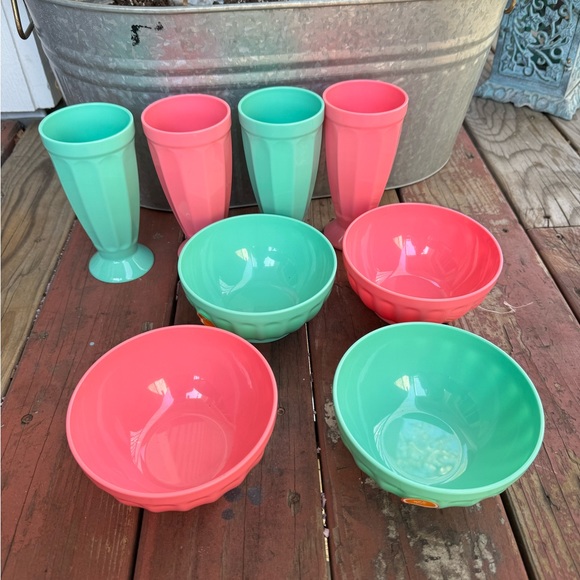 Target | Dining | Target Milkshake Ice Cream Bowl Set New | Poshmark